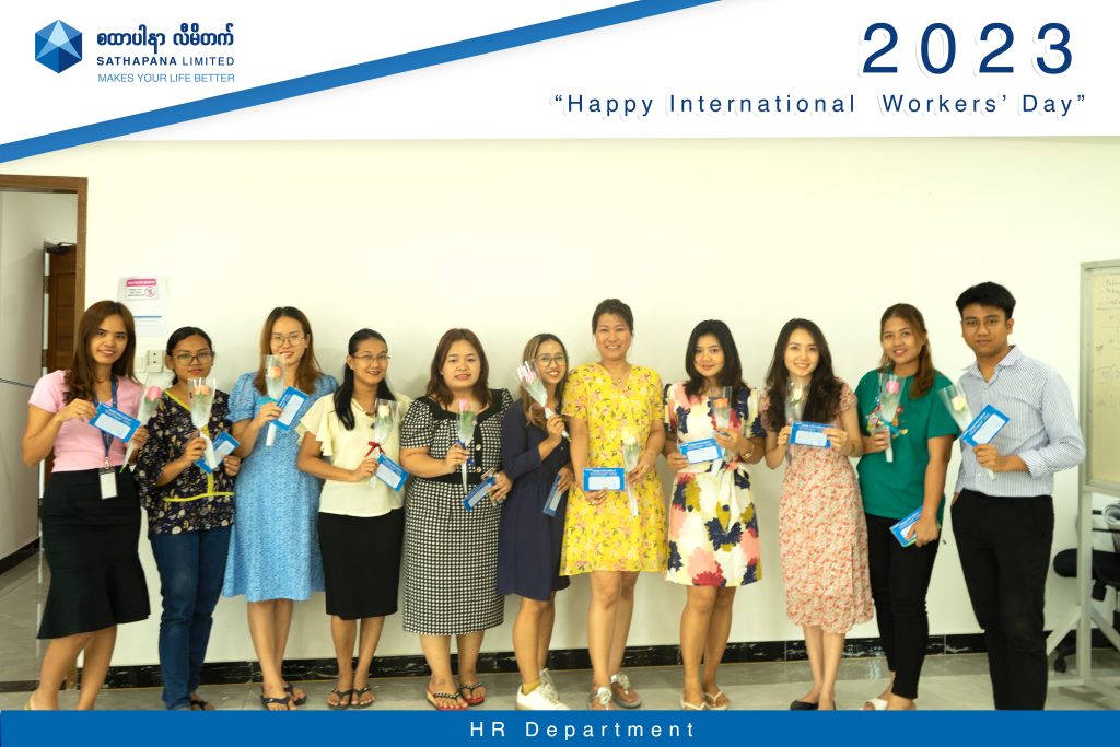 SATHAPANA Limited offered a lovely bouquet and a letter of appreciation to each and every staff ...