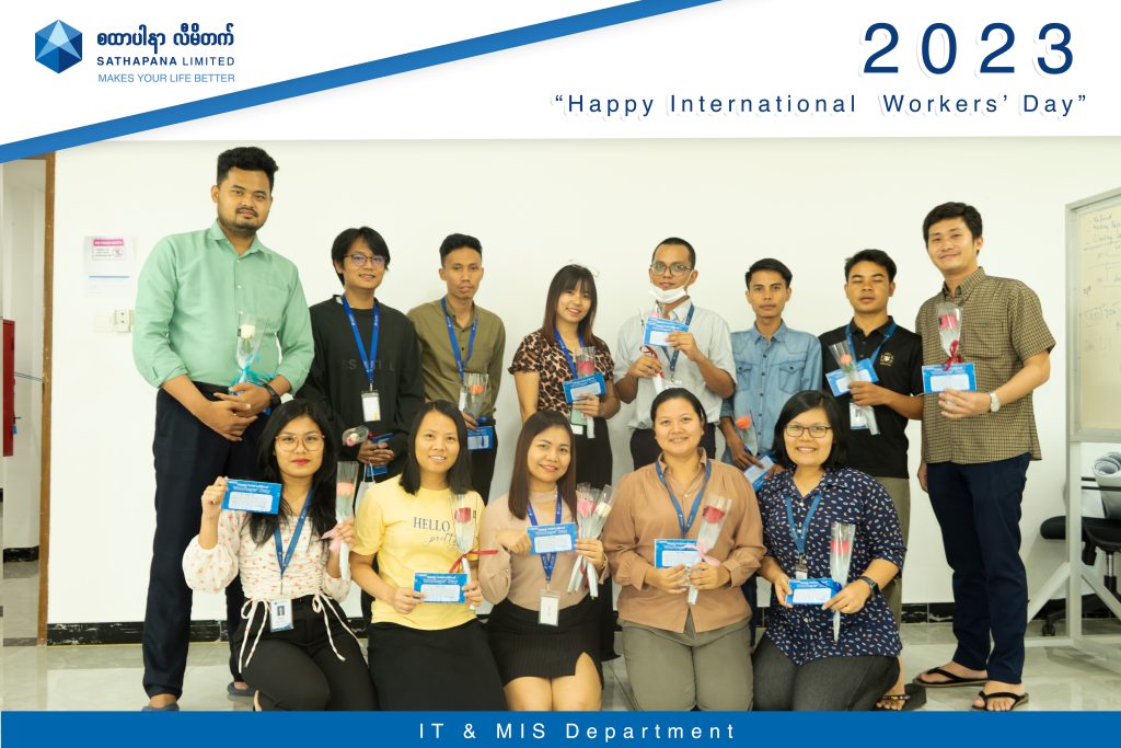 SATHAPANA Limited offered a lovely bouquet and a letter of appreciation to each and every staff ...