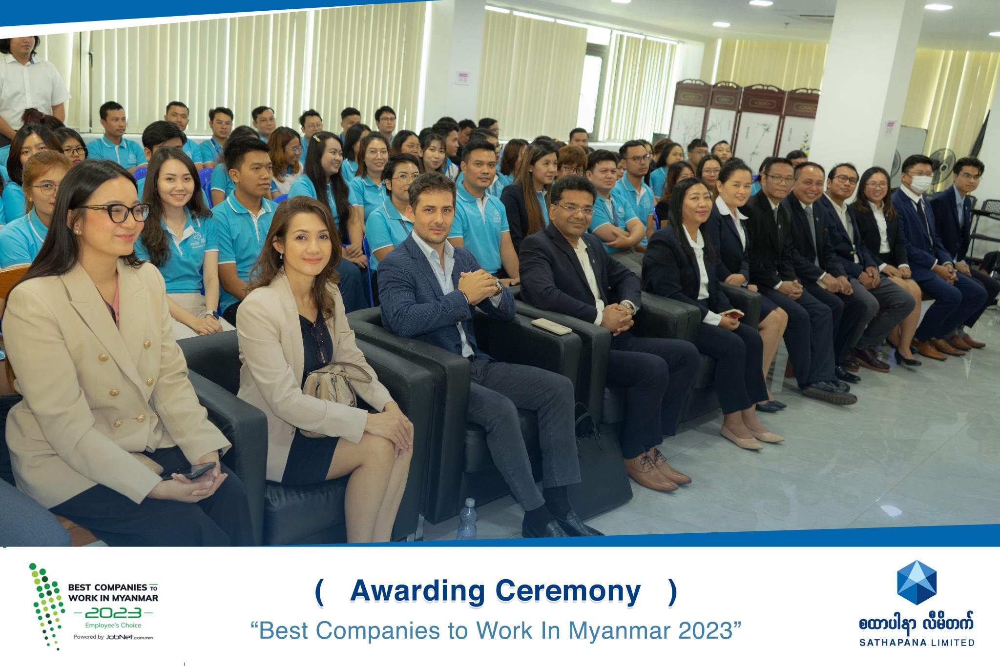 SATHAPANA Limited, recognized as “The Best Companies to Work in Myanmar ...
