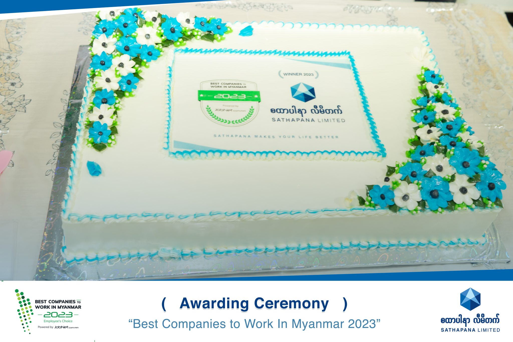 SATHAPANA Limited, recognized as “The Best Companies to Work in Myanmar ...