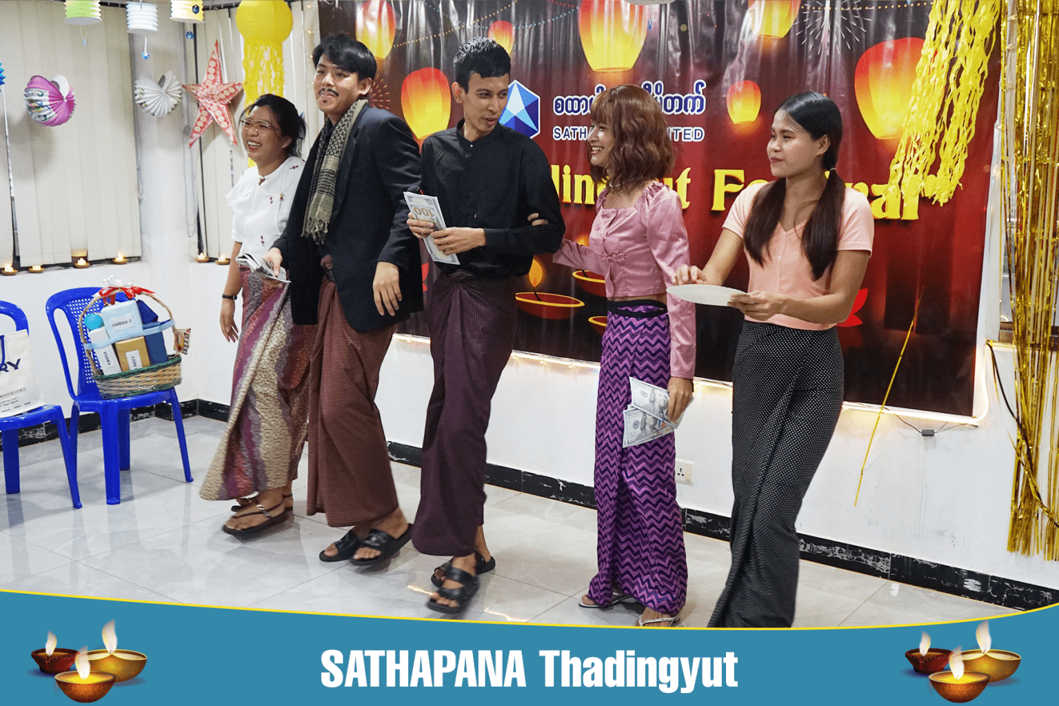 Celebration of Thadingyut Festival 2025 - SATHAPANA Limited | Microfinance Institution